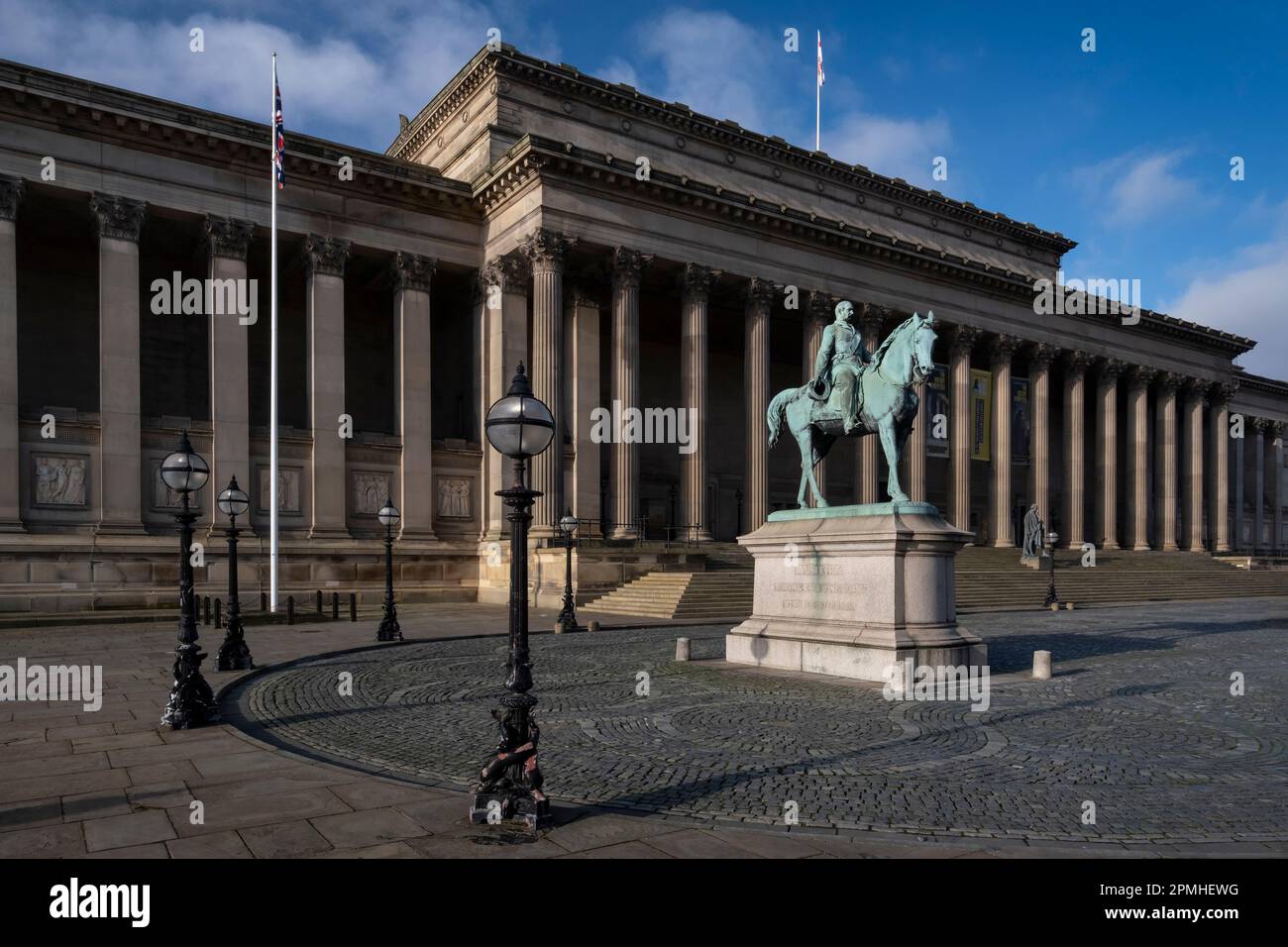 St. Georges Hall, Liverpool City Centre, Liverpool, Merseyside, England ...