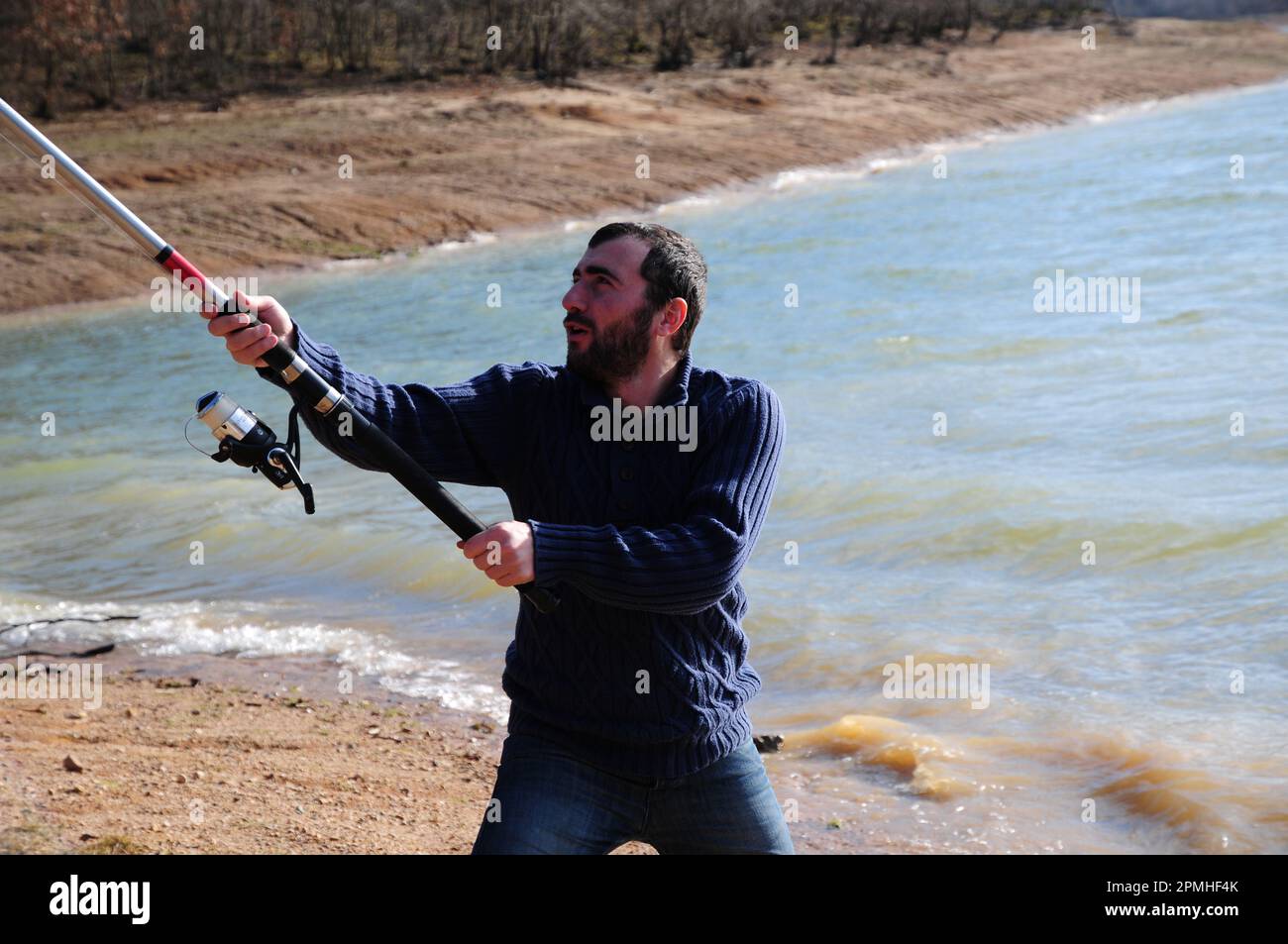 People fishing in Turkey Stock Photo - Alamy