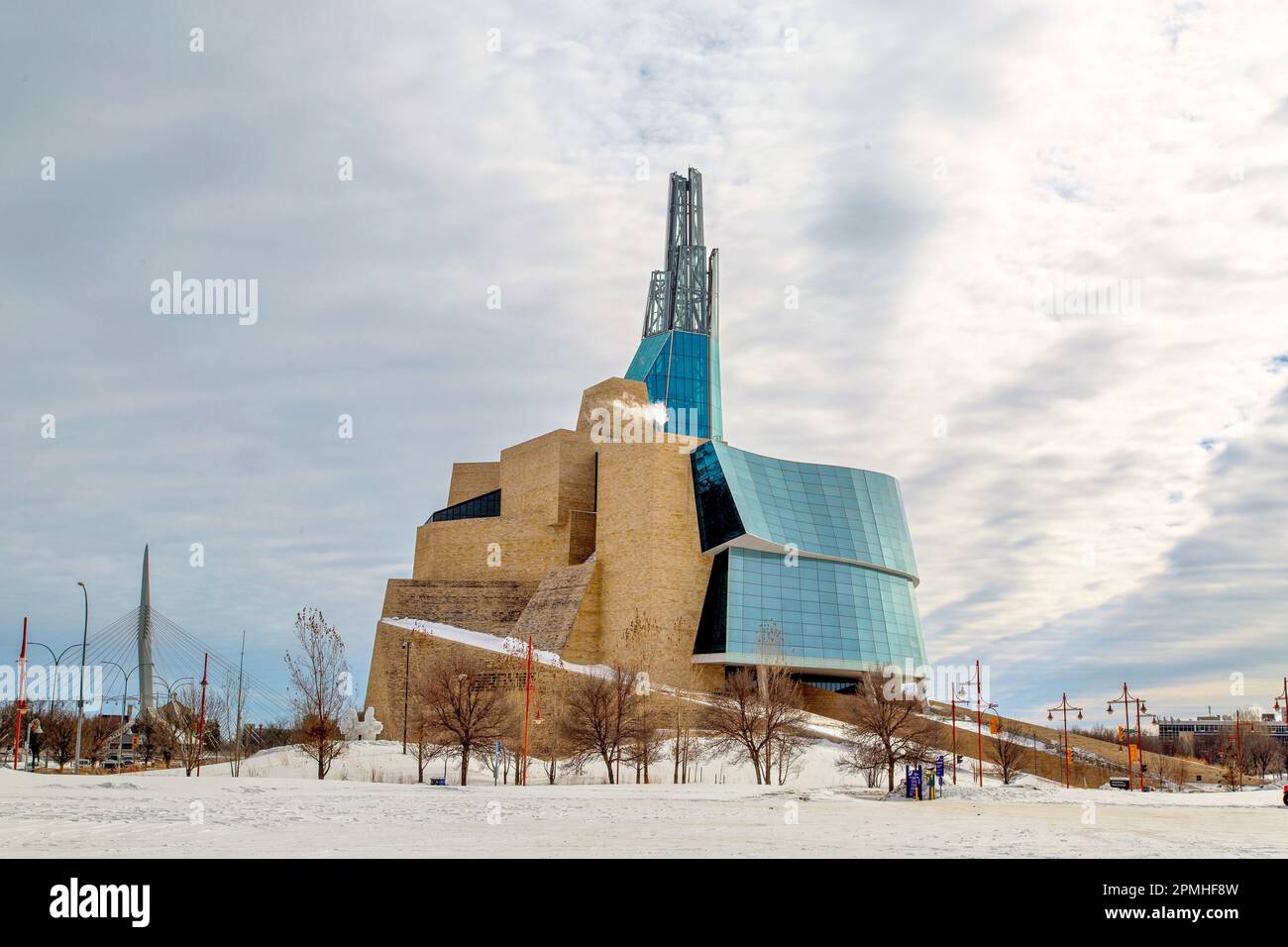 The Canadian Museum for Human Rights, Winnipeg, Manitoba, Canada, North ...