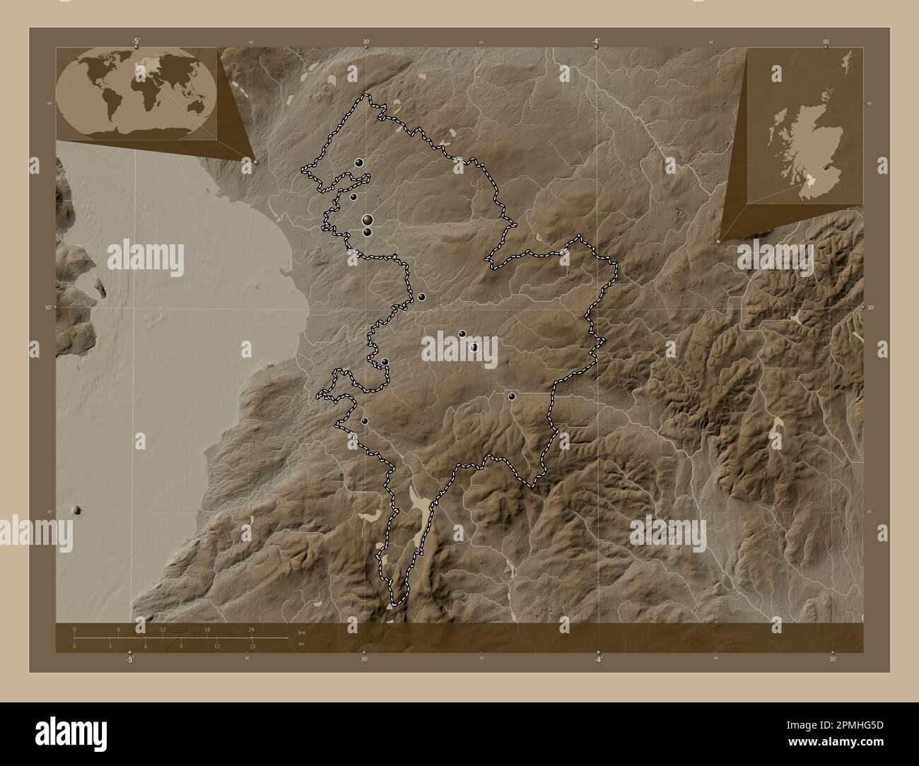 Stewarton map hi-res stock photography and images - Alamy