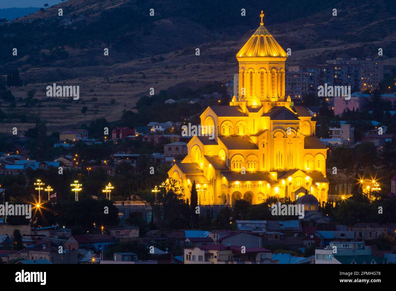 Holy Trinity Cathedral, Tbilisi, Georgia, Central Asia, Asia Stock ...