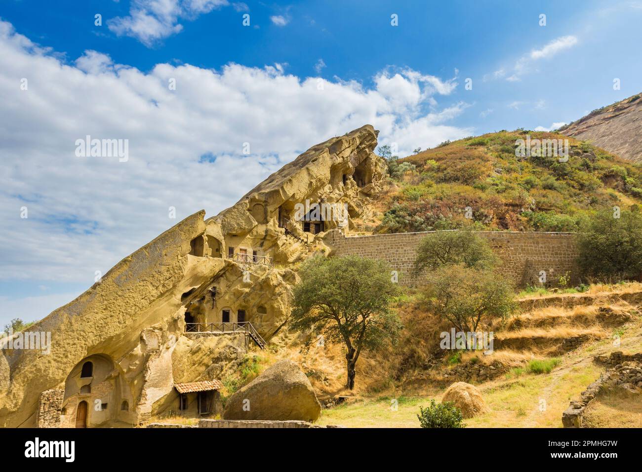 David Gareji Monastery, Udabno, Georgia, Central Asia, Asia Stock Photo ...