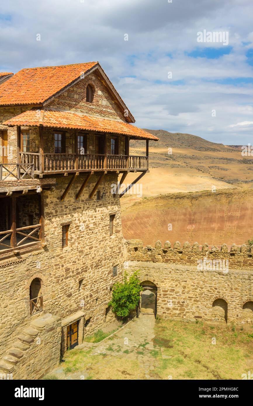 David Gareji Monastery, Udabno, Georgia, Central Asia, Asia Stock Photo ...