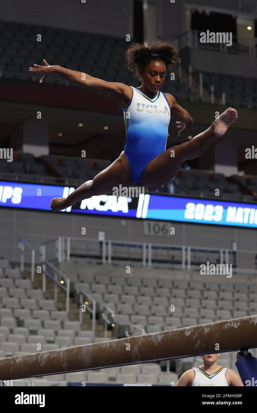 Fort Worth, Texas, USA. 12th Apr, 2023. Selena Harris (UCLA) during ...