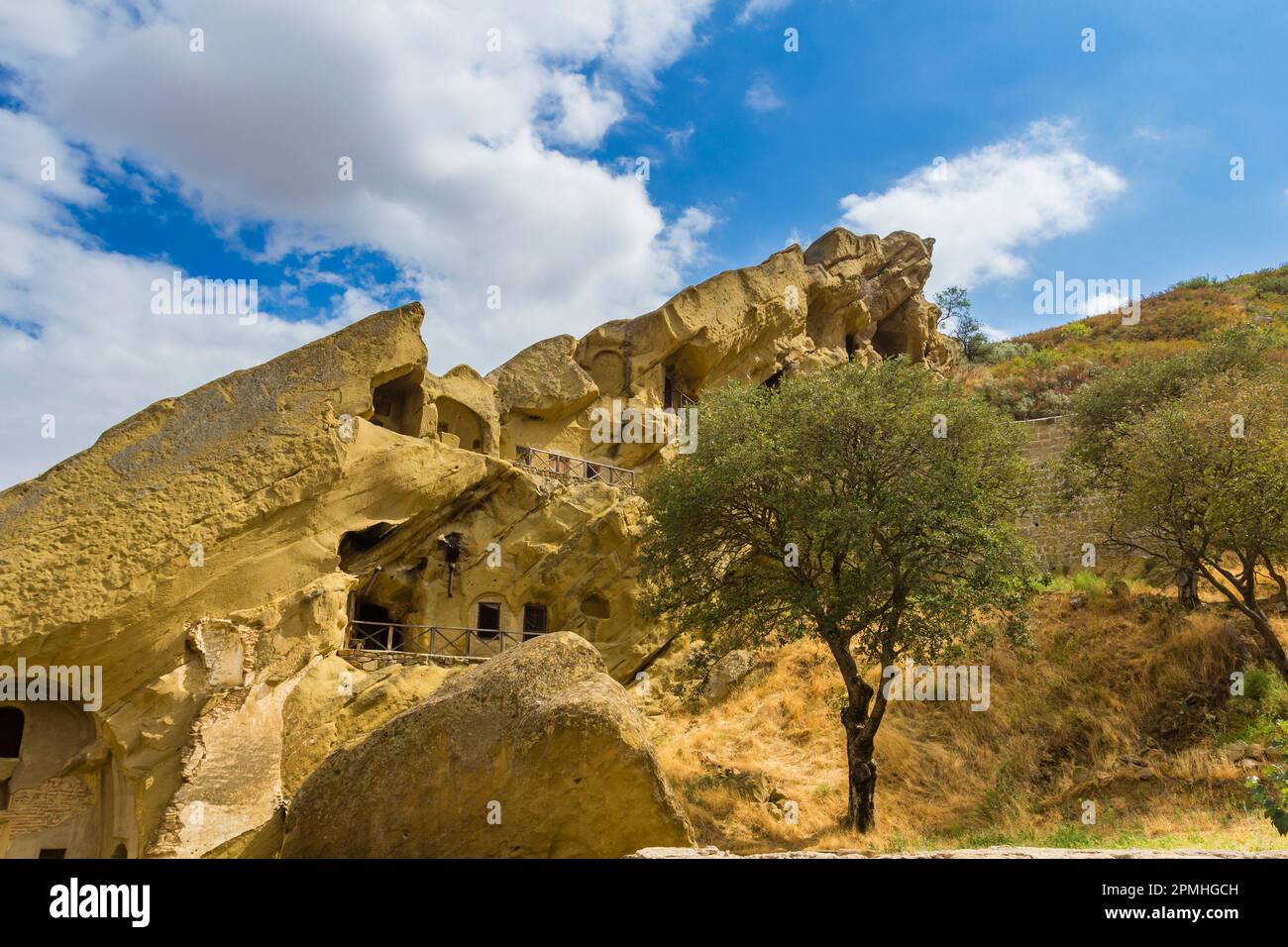 David Gareji Monastery, Udabno, Georgia, Central Asia, Asia Stock Photo ...