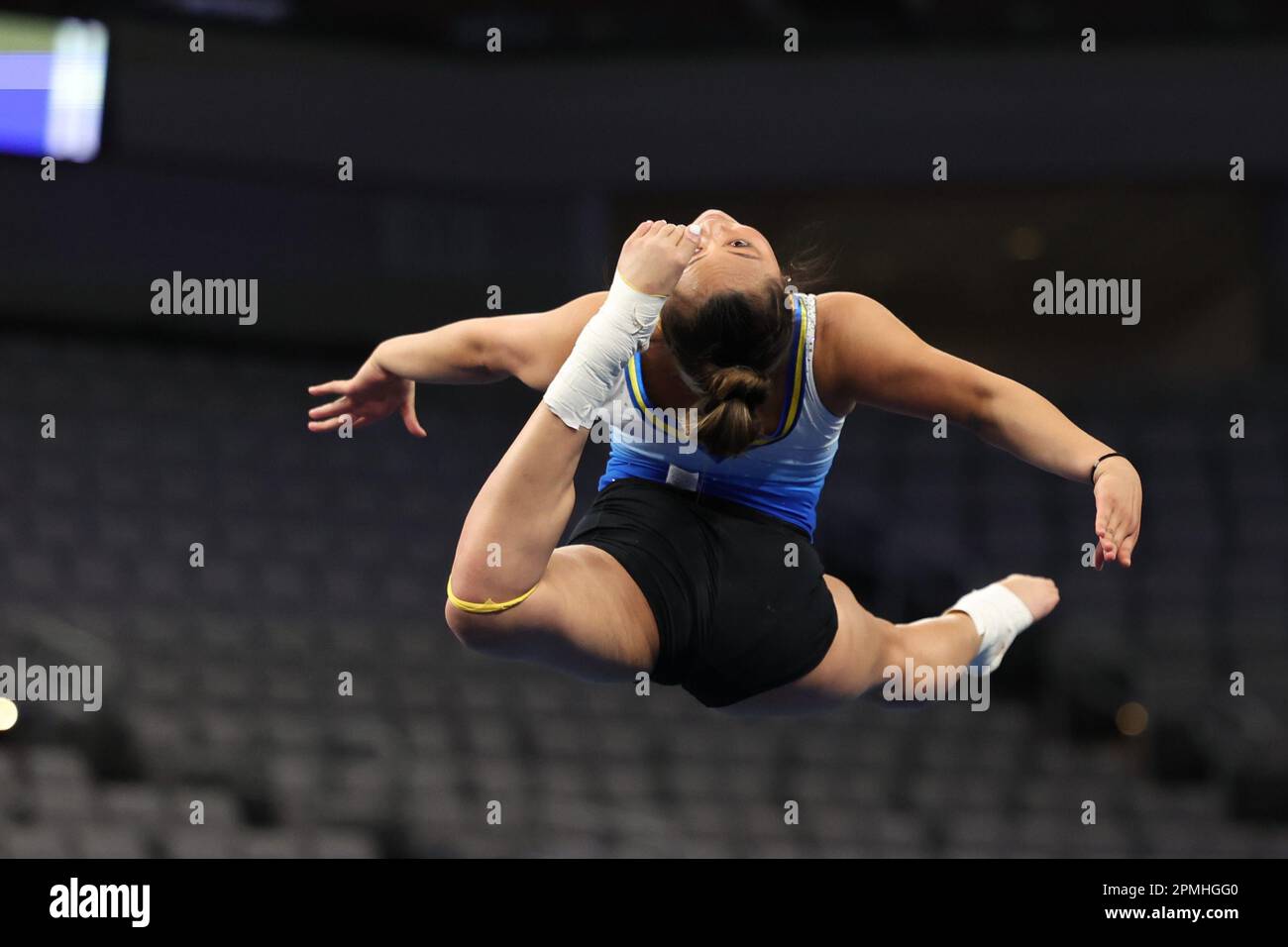 Fort Worth, Texas, USA. 12th Apr, 2023. Emma Malabuyo during podium ...