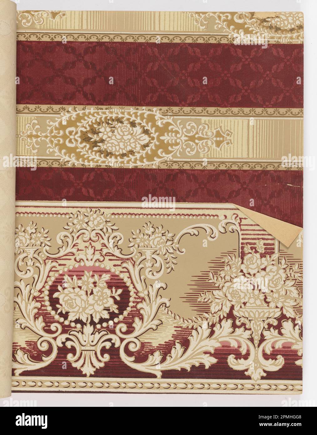 Sample Book, Alfred Peats Wallpaper, No. 1; Made by Alfred Peats ...