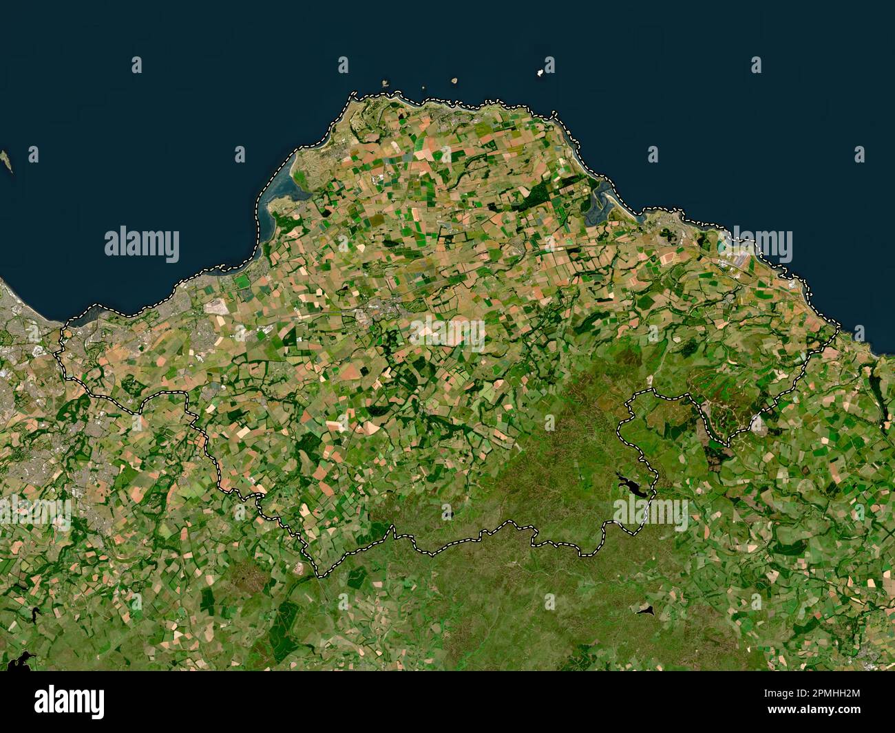 East Lothian, region of Scotland - Great Britain. Low resolution ...