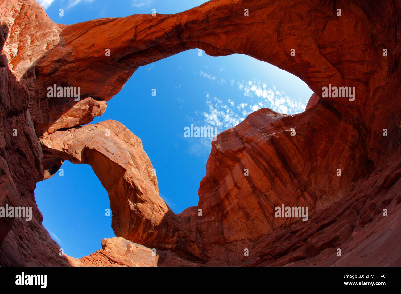 Double Arch, Arches National Park, Utah, United States of America ...