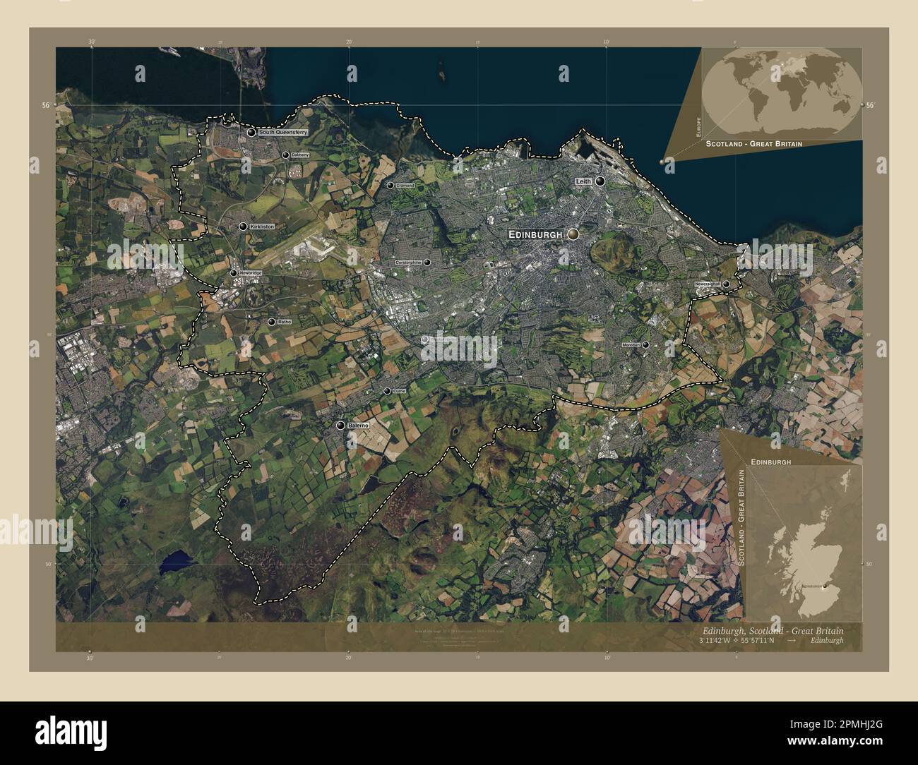 Edinburgh, region of Scotland - Great Britain. High resolution ...