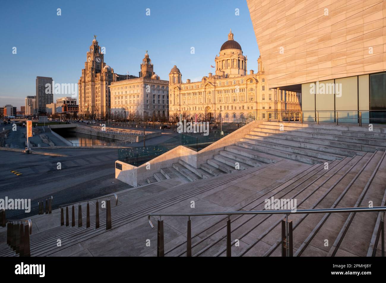 The Liver Building, Cunard Building and Port of Liverpool Building at ...