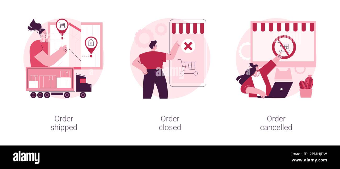Cancelled to order Stock Vector Images - Alamy