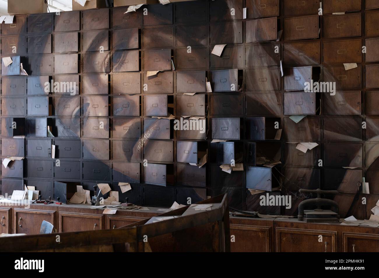 The 'Mail Room' designed by the Melbourne-based artist Rone is an ...