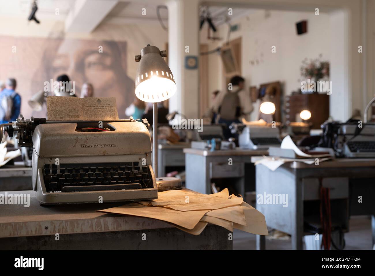 The 'Typing Pool' designed by the Melbourne-based artist Rone is a ...