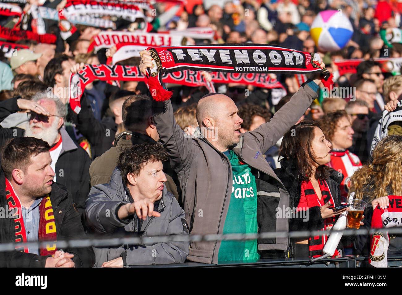 Stadion Feijenoord, Netherlands. 13th Apr, 2023. STADION FEIJENOORD ...