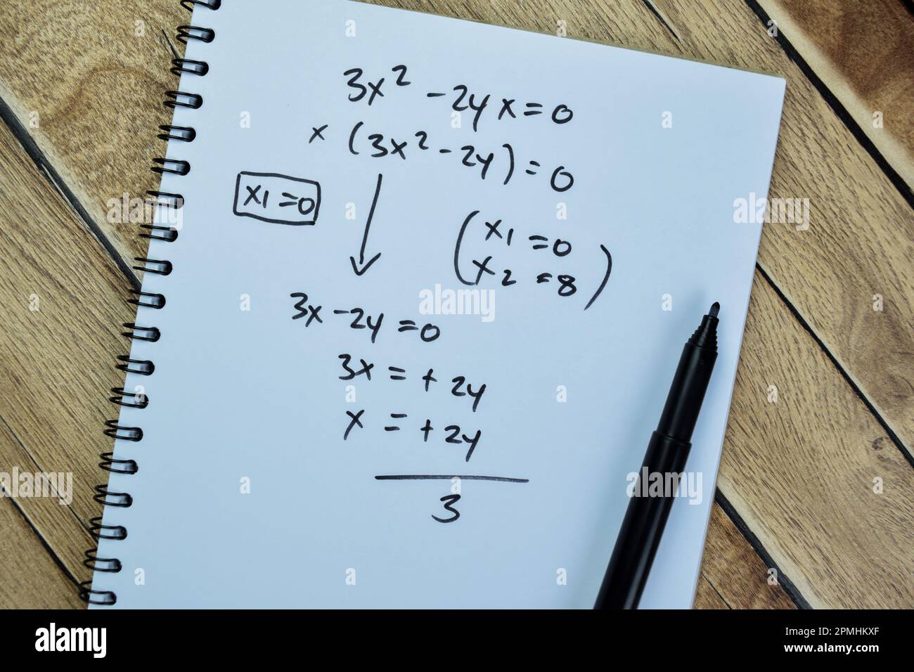 Concept math formulas write hi-res stock photography and images - Alamy