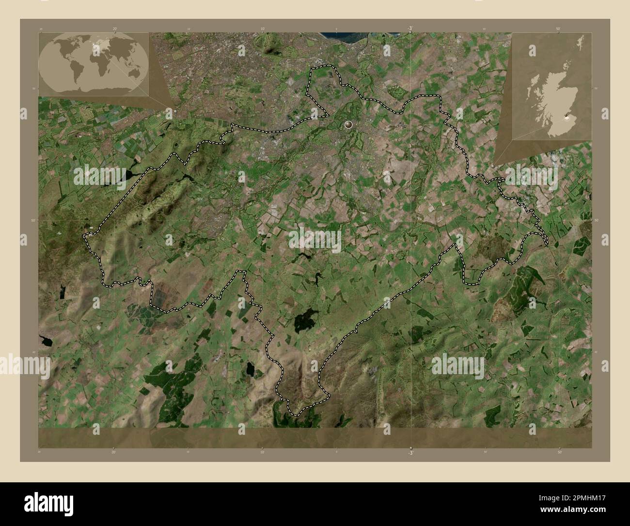 Midlothian, region of Scotland - Great Britain. High resolution ...