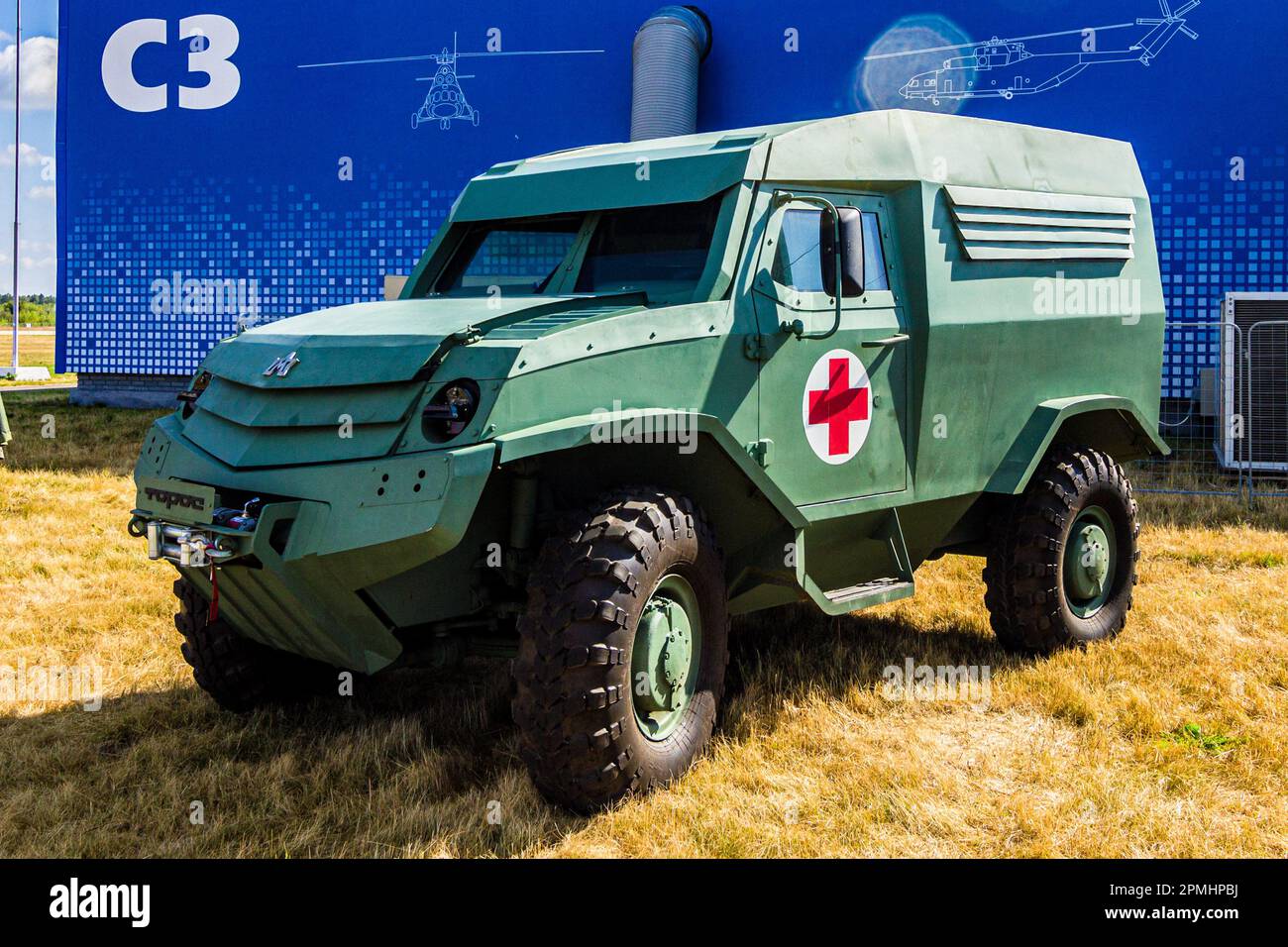 All-wheel drive special-purpose vehicle Toros of the Russian army at ...