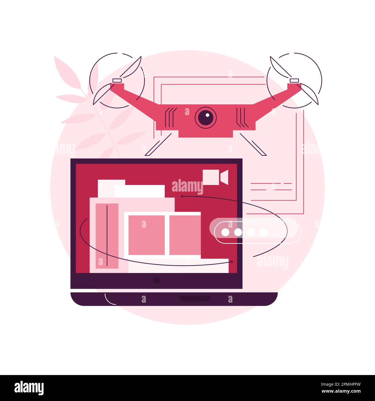 Drone through Stock Vector Images - Alamy