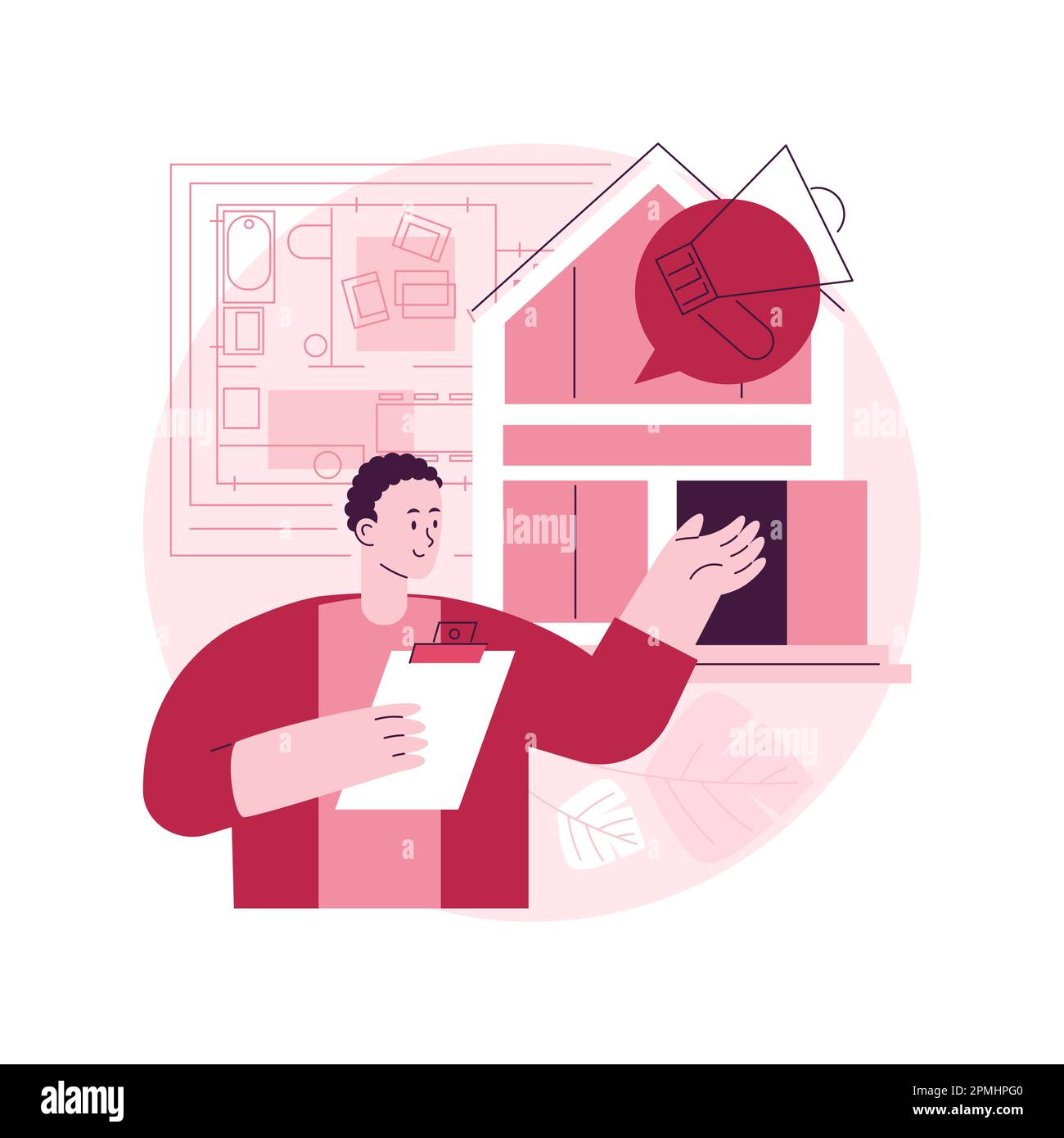 Floor inspection Stock Vector Images - Alamy