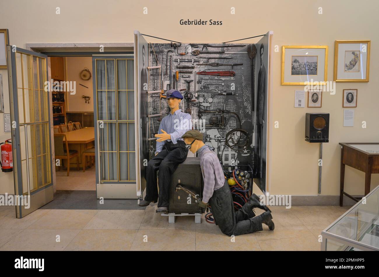 Gebrüder Sass, Polizeihistorische Sammlung, Polizeipräsidium, Platz der ...