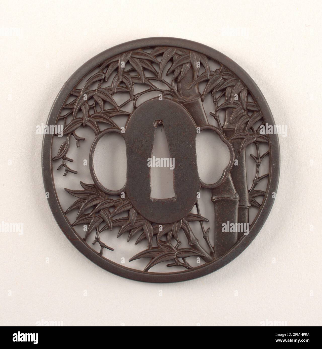 Tsuba (Japan); iron Stock Photo - Alamy