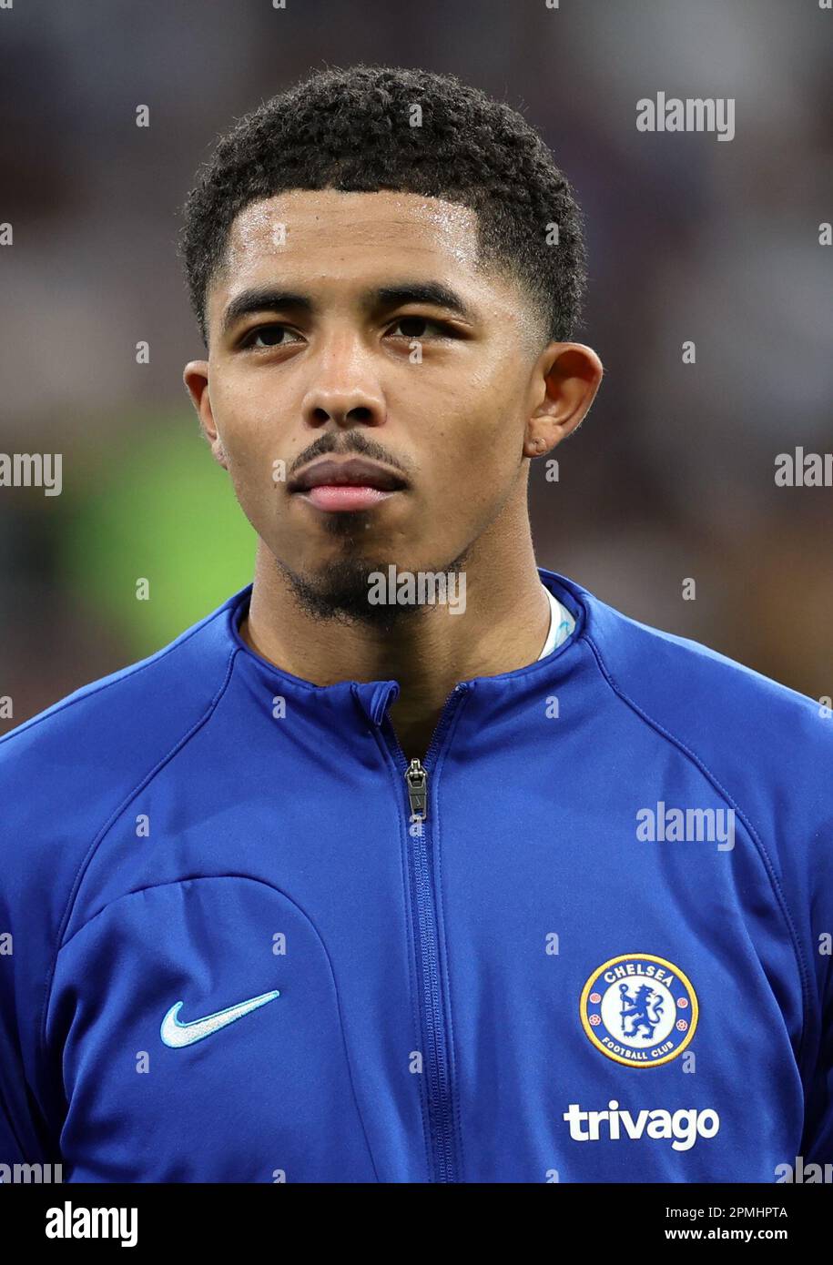 Chelsea's Wesley Fofana before the UEFA Champions League quarter-final ...