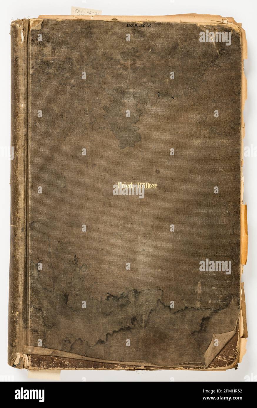 Weaver's Thesis Book (Germany); buckram, paper Stock Photo - Alamy