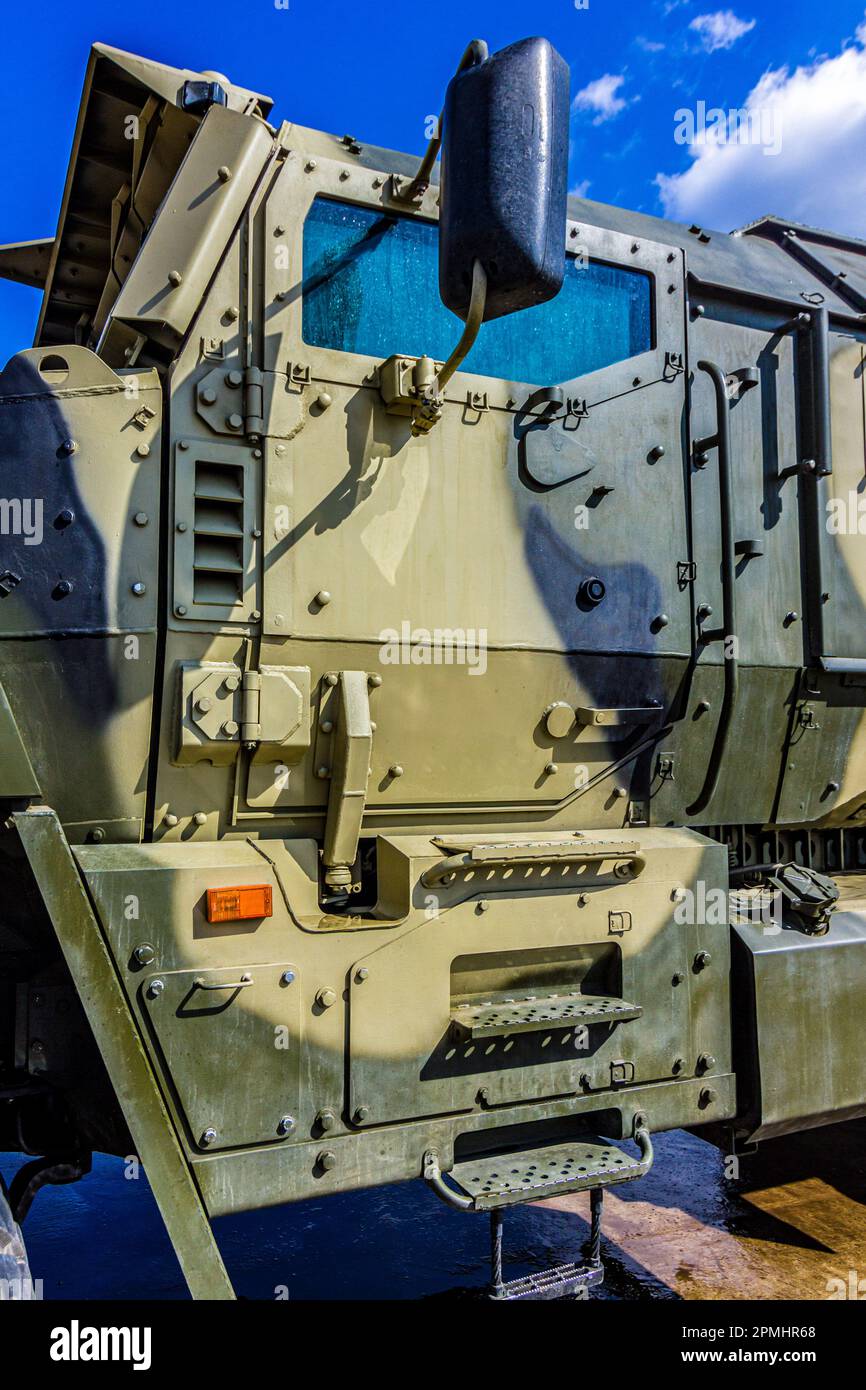 Armored car Ural-53099 Typhoon-U-T of the Russian Army at the ...