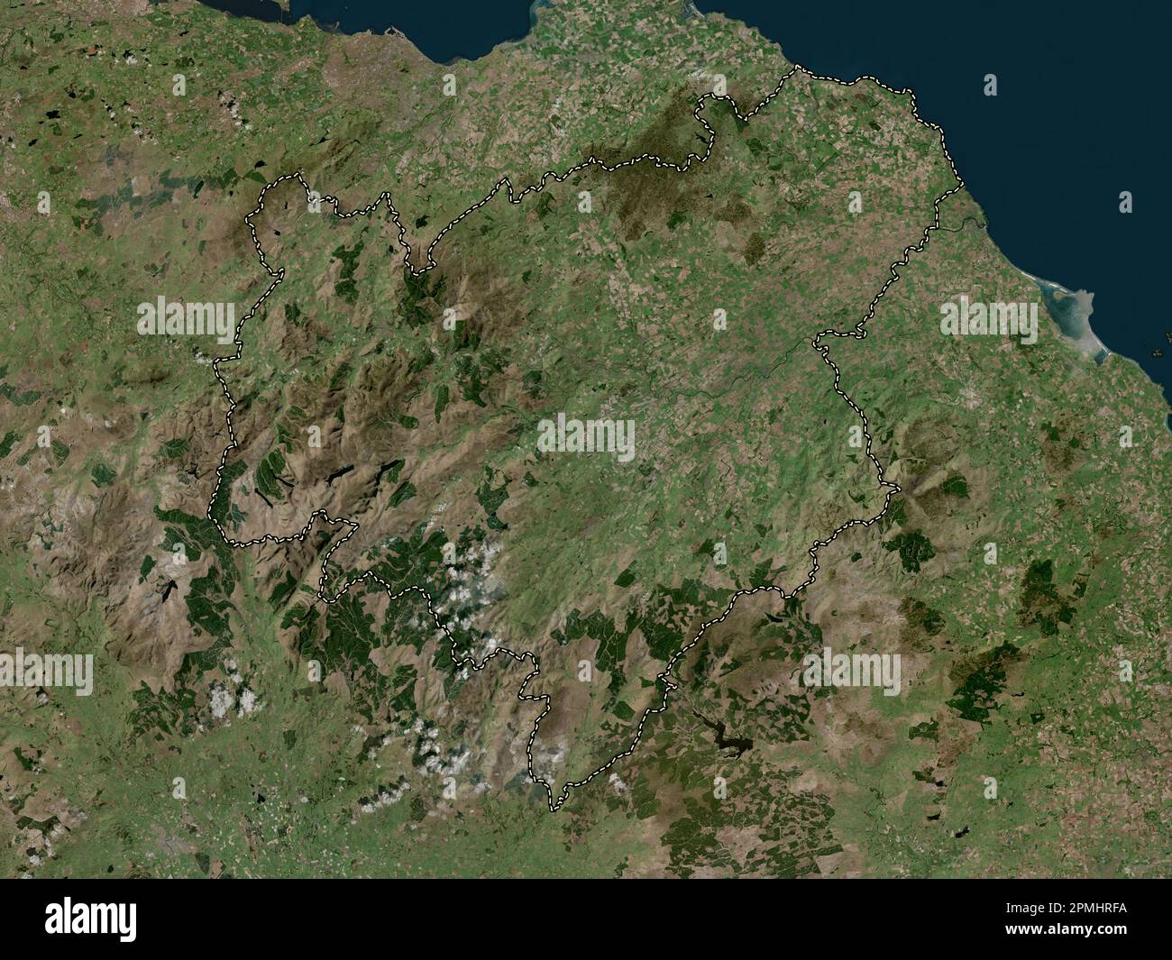 Scottish Borders, region of Scotland - Great Britain. High resolution ...