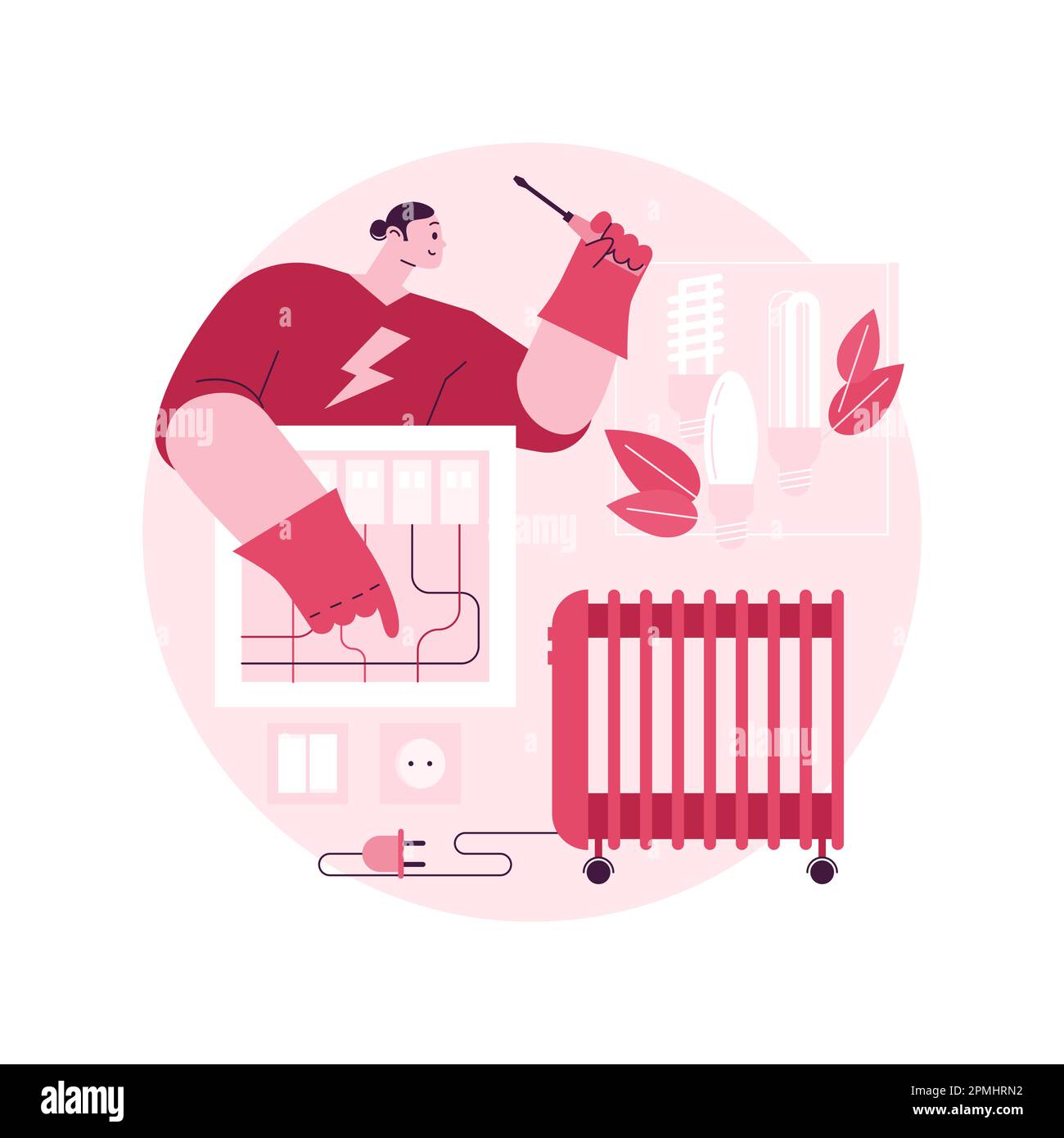 Generator inspection Stock Vector Images - Alamy