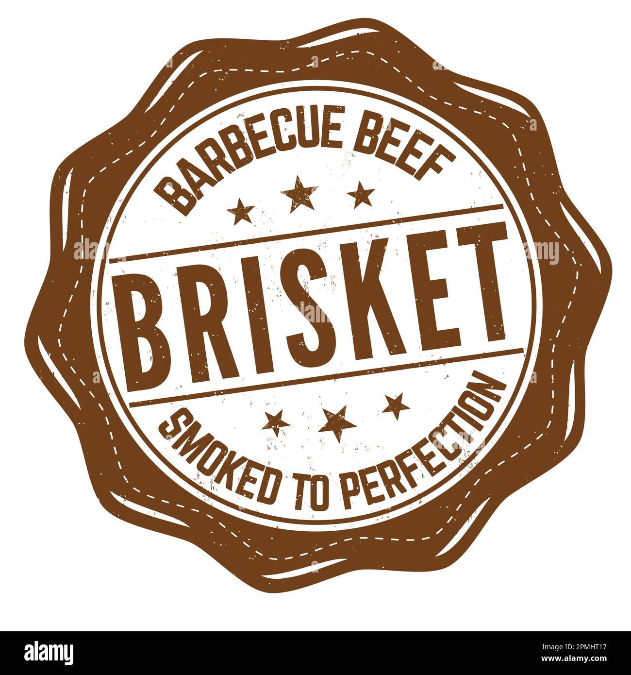 Brisket grunge rubber stamp on white background, vector illustration ...
