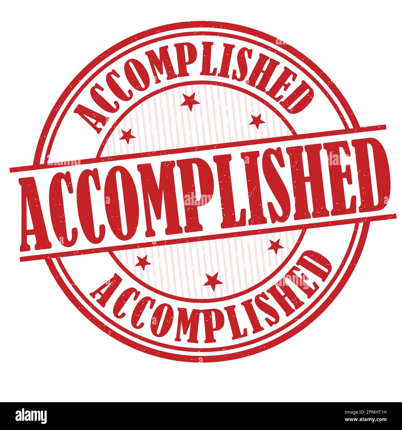 Completed stamp Stock Vector Images - Alamy