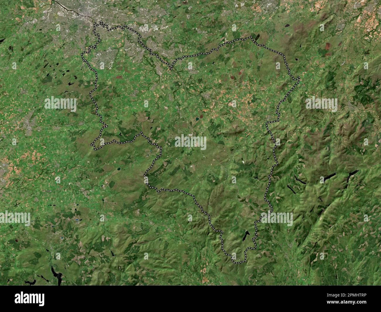South Lanarkshire, region of Scotland - Great Britain. Low resolution ...