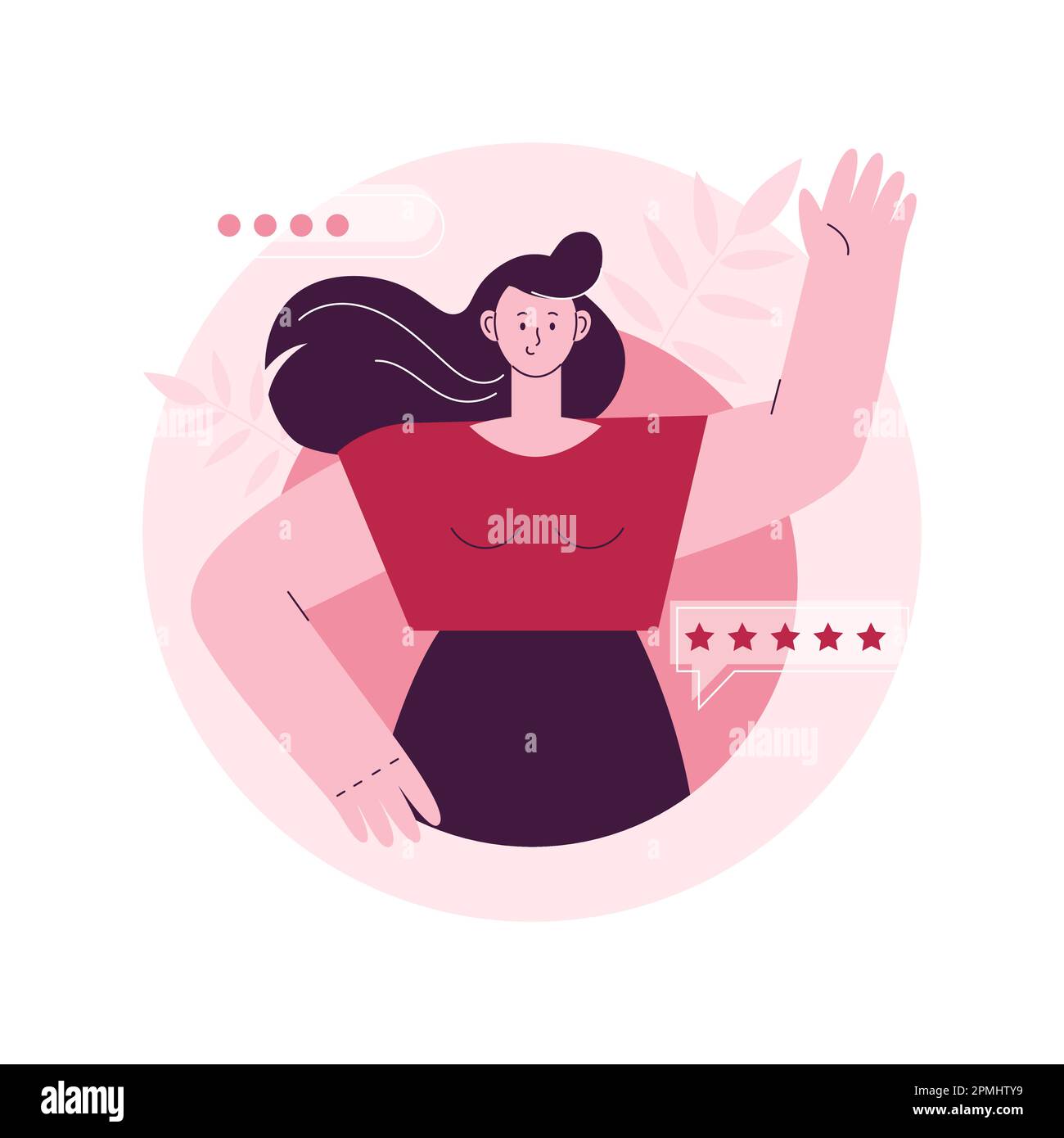 Brand persona abstract concept vector illustration. Brand ...