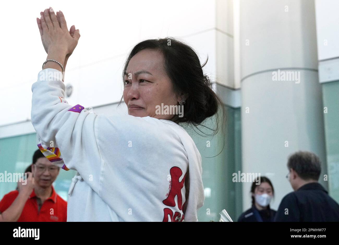 Team leader of the Hong Kong womenHH national ice hockey team and ...