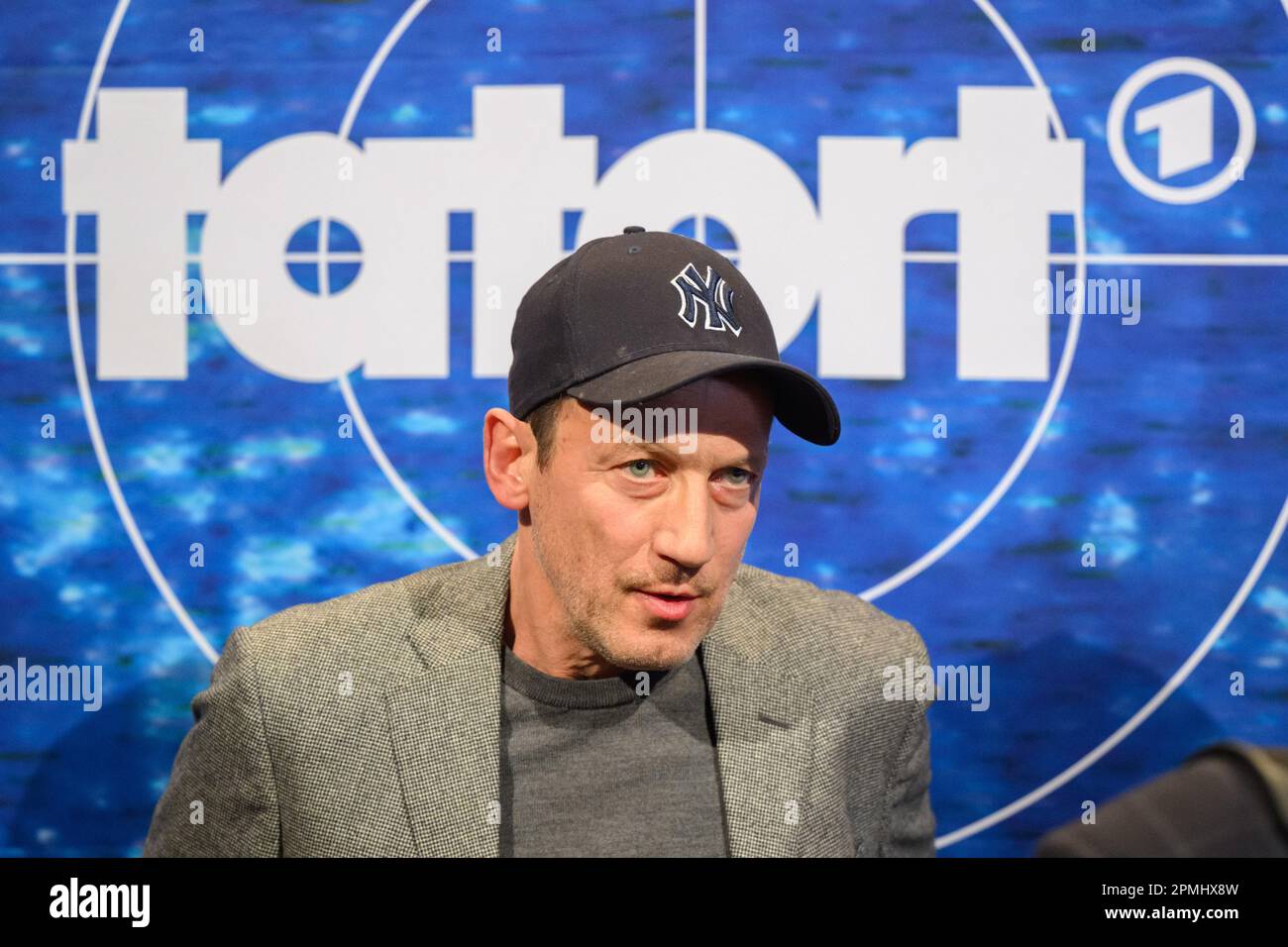 Hanover, Germany. 13th Apr, 2023. Actor Wotan Wilke Möhring stands at ...