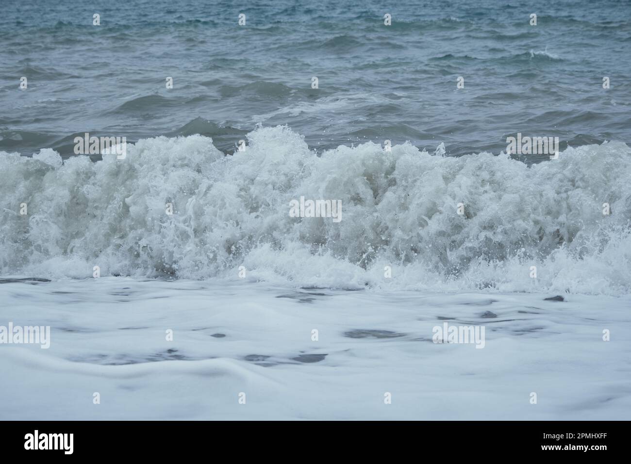 Beautiful landscape of the Black Sea coast near the cities of Sochi and ...