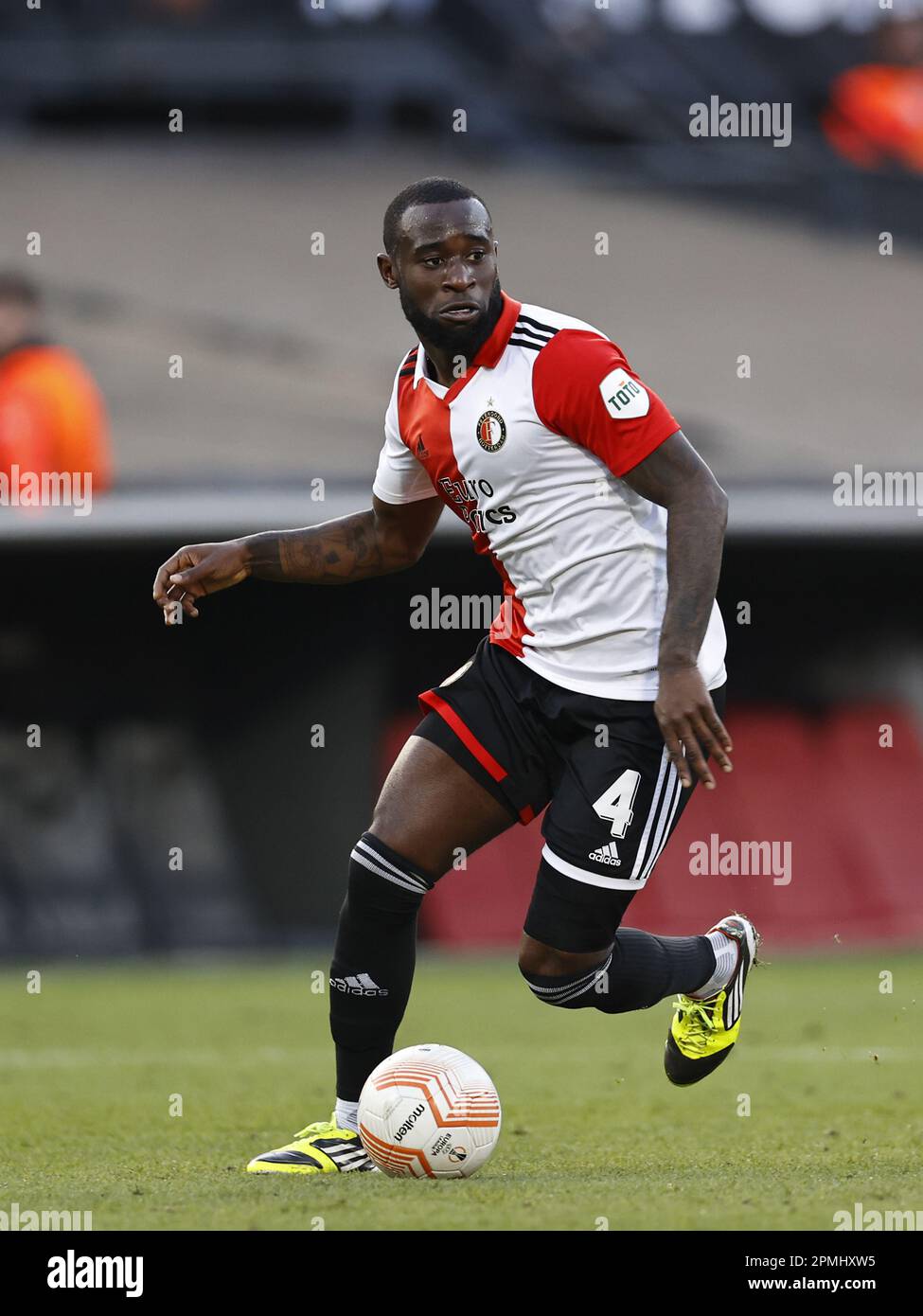 ROTTERDAM -Lutsharel Geertruida of Feyenoord during the UEFA Europa ...