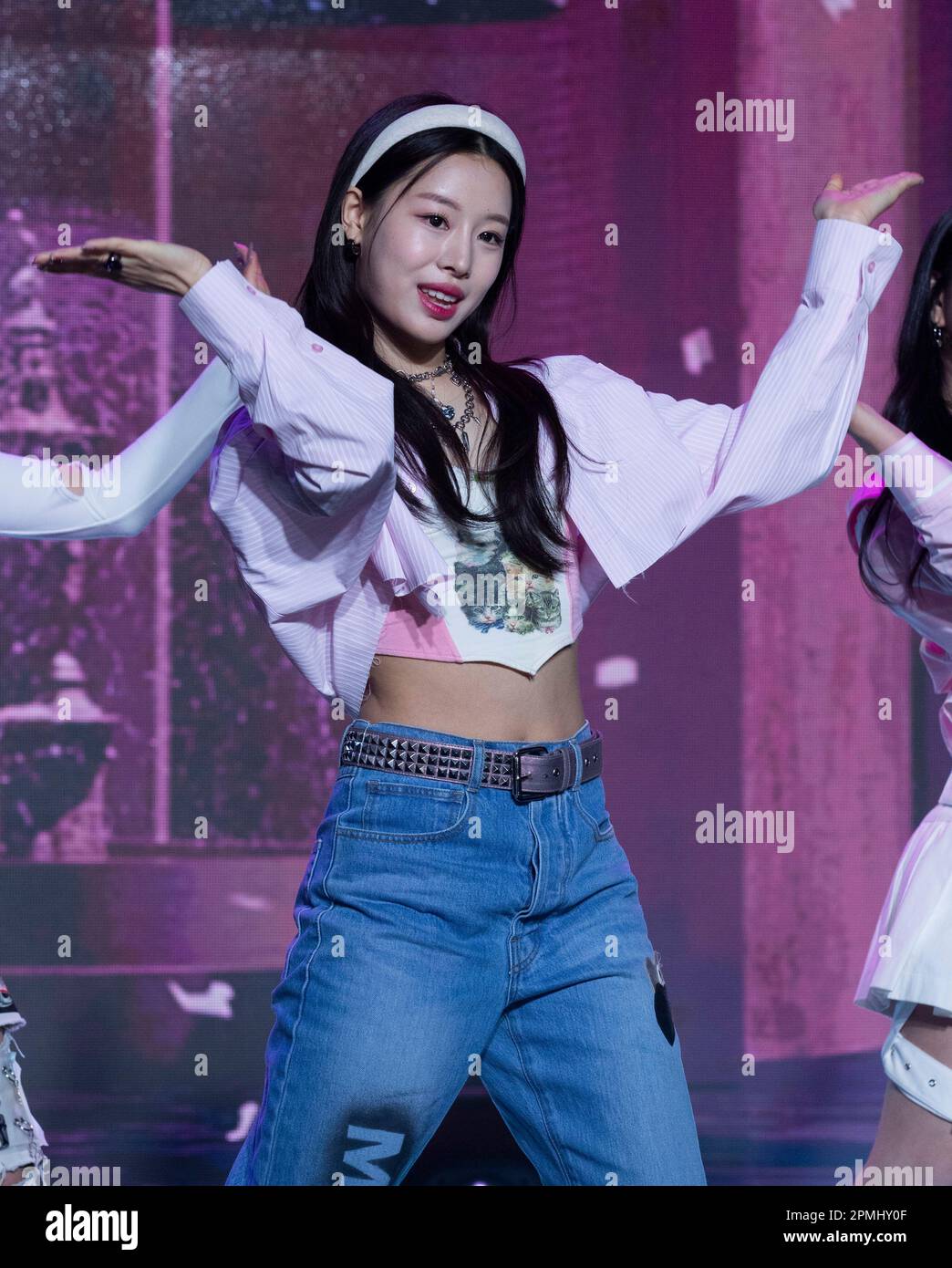 13 April 2023 - Seoul, South Korea: Sio, South Korean K-Pop girl group ...