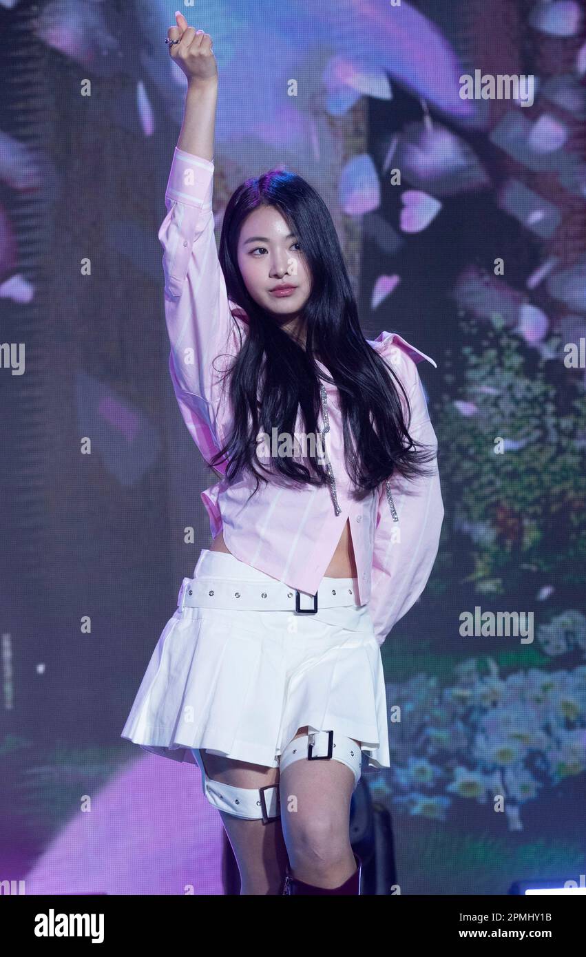 13 April 2023 - Seoul, South Korea: Aran, South Korean K-Pop girl group ...