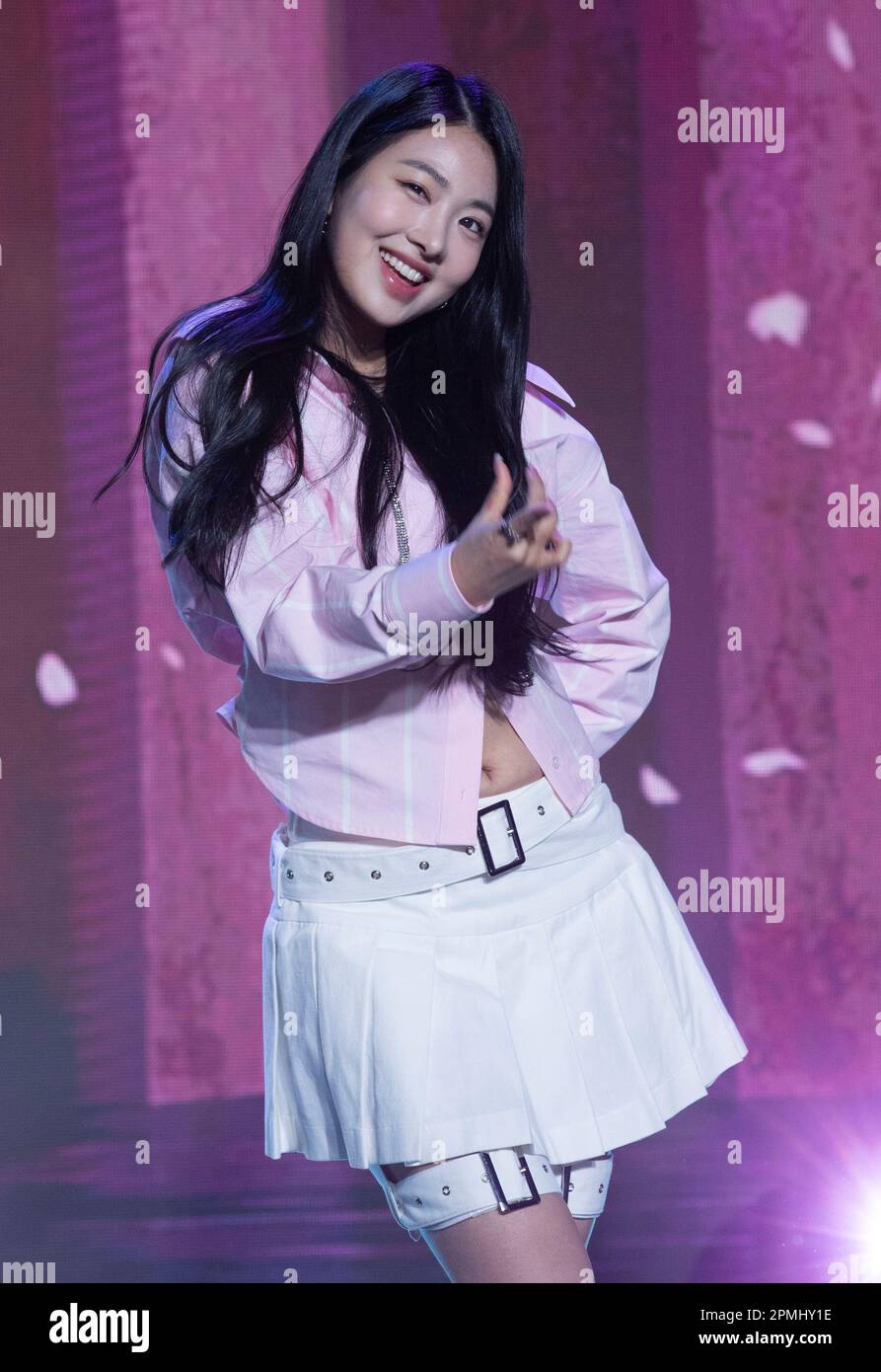 13 April 2023 - Seoul, South Korea: Aran, South Korean K-Pop girl group ...