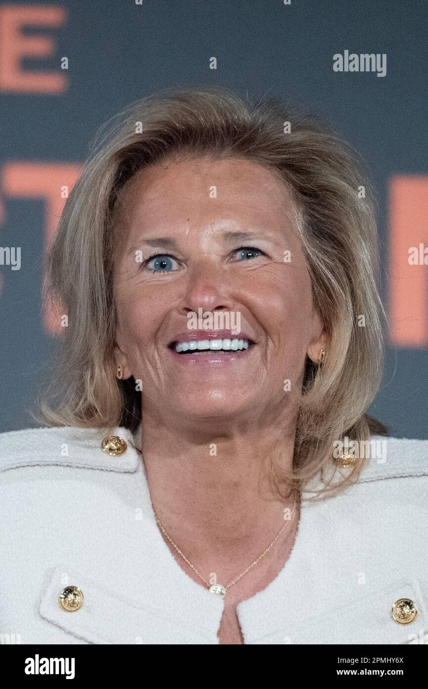 Paris, France. 13th Apr, 2023. Iris Knobloch attending the 76th Cannes ...