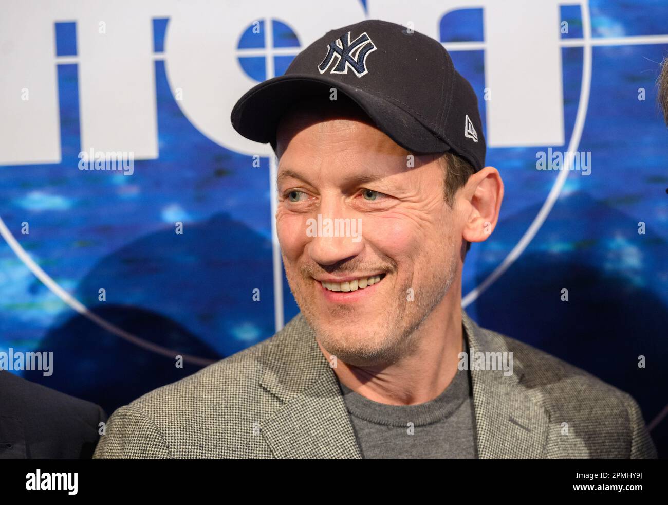Hanover, Germany. 13th Apr, 2023. Actor Wotan Wilke Möhring stands at ...