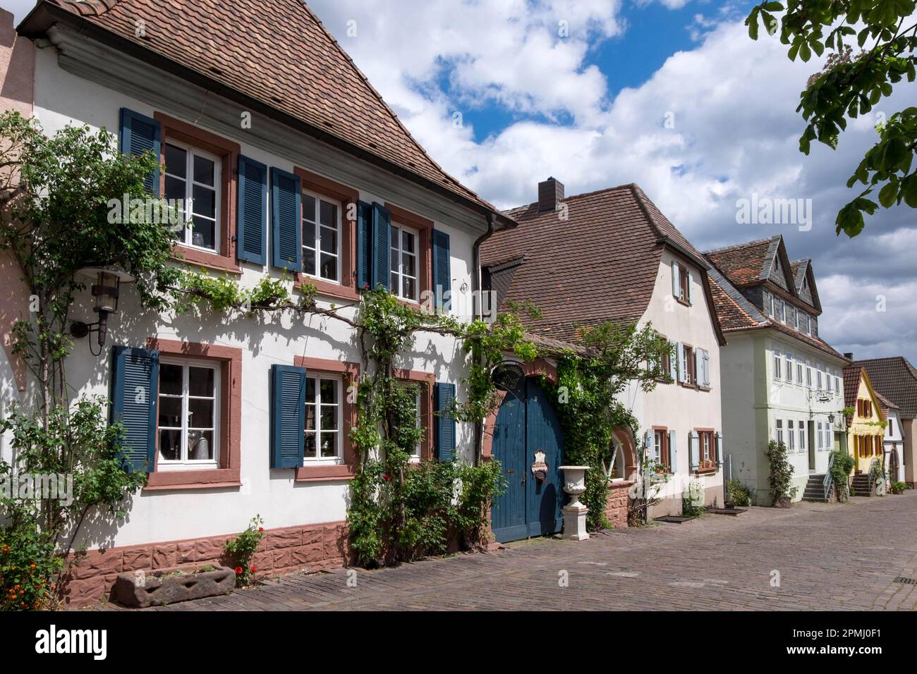Historic Theresienstrasse, Rhodt unter Rietburg, German Wine Route ...