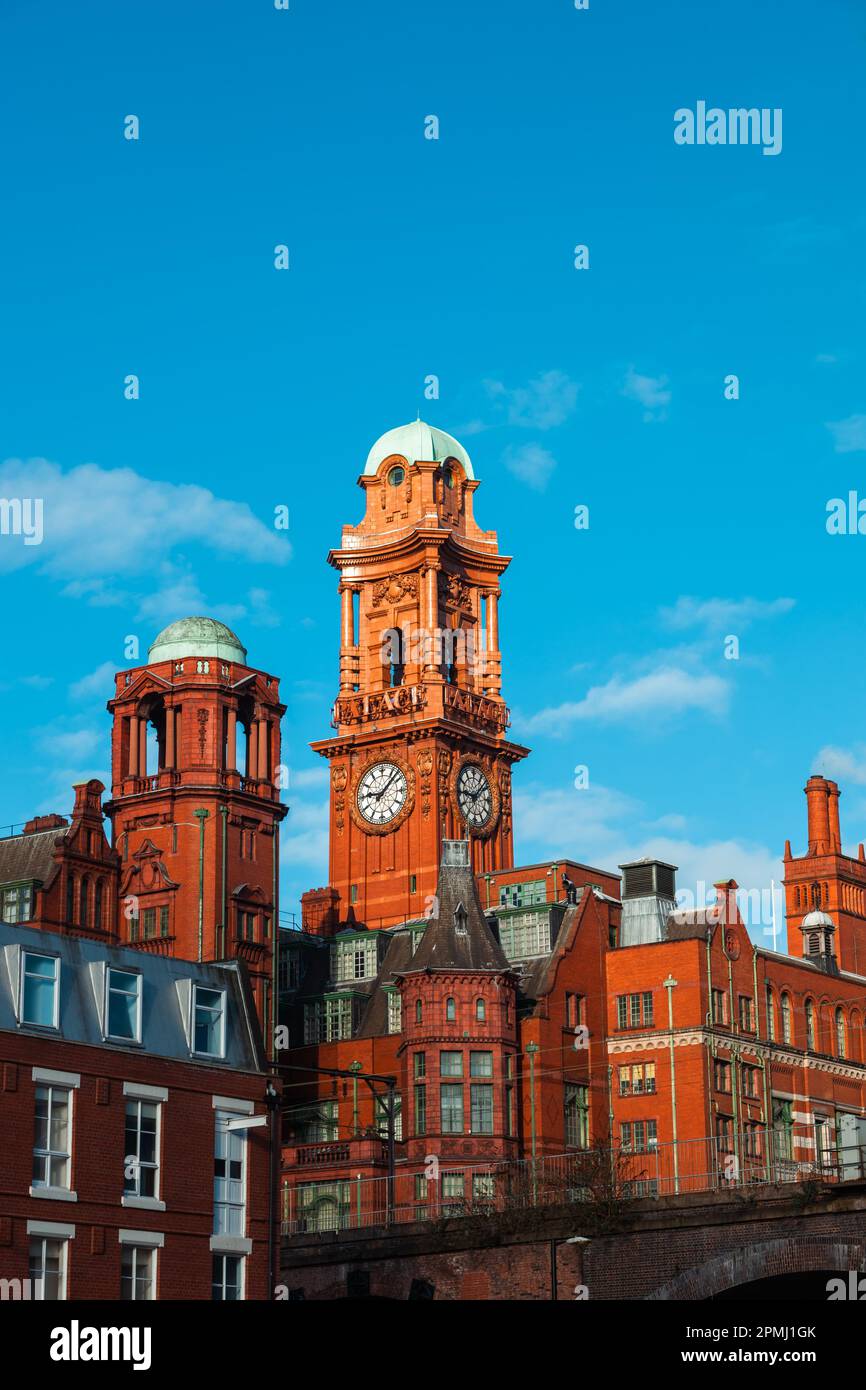 A red brick Victorian side angle building named Palace Hotel in ...