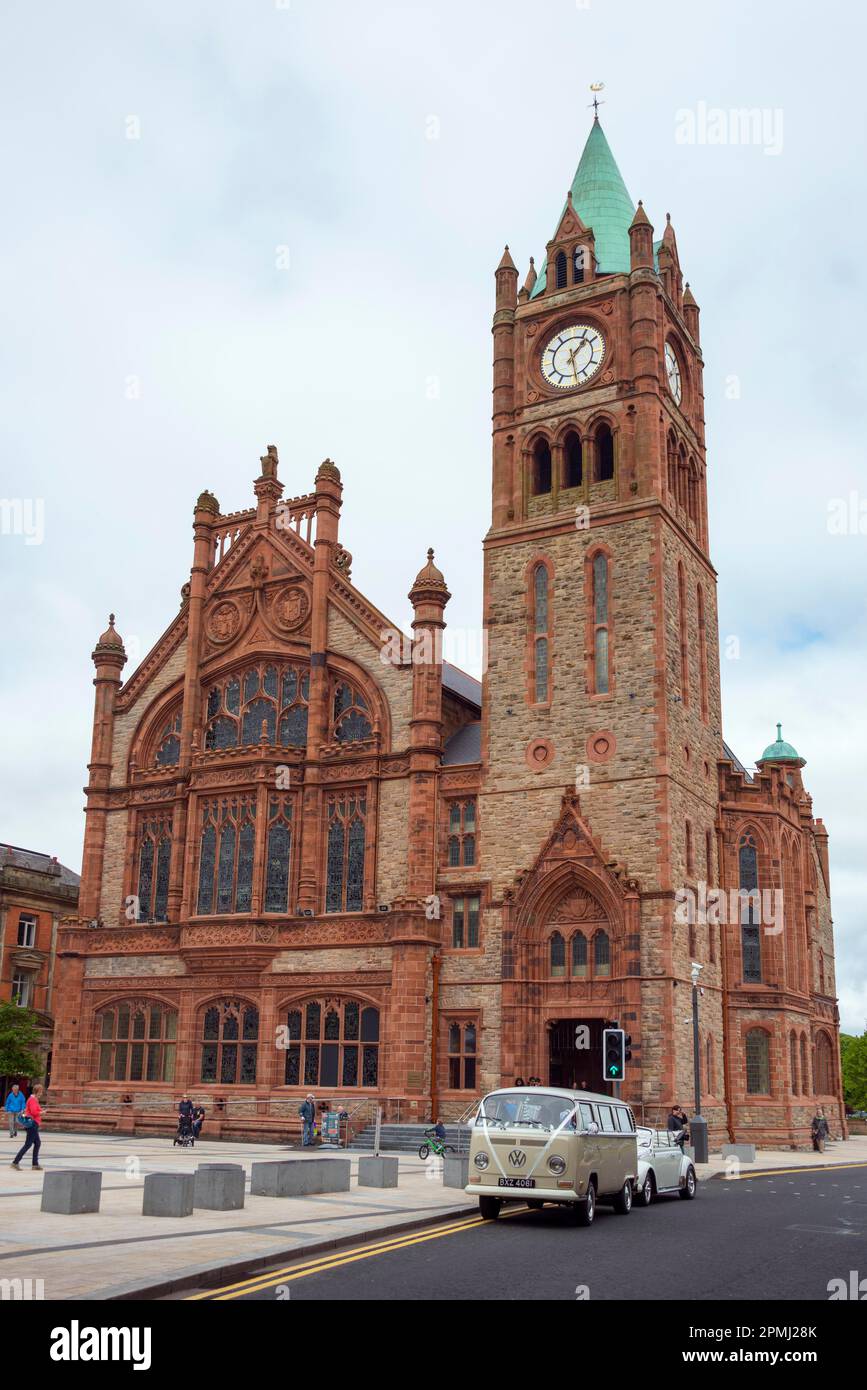 Guildhall, Town Hall, Derry, Londonderry, Northern Ireland, United ...