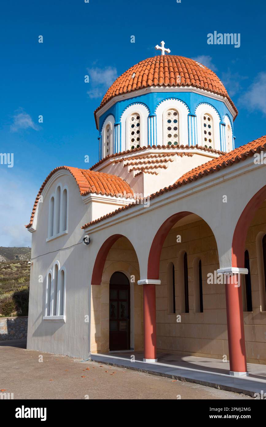 Orthodox Church at Petre Bridge, between Rethymno and Georgioupolis ...