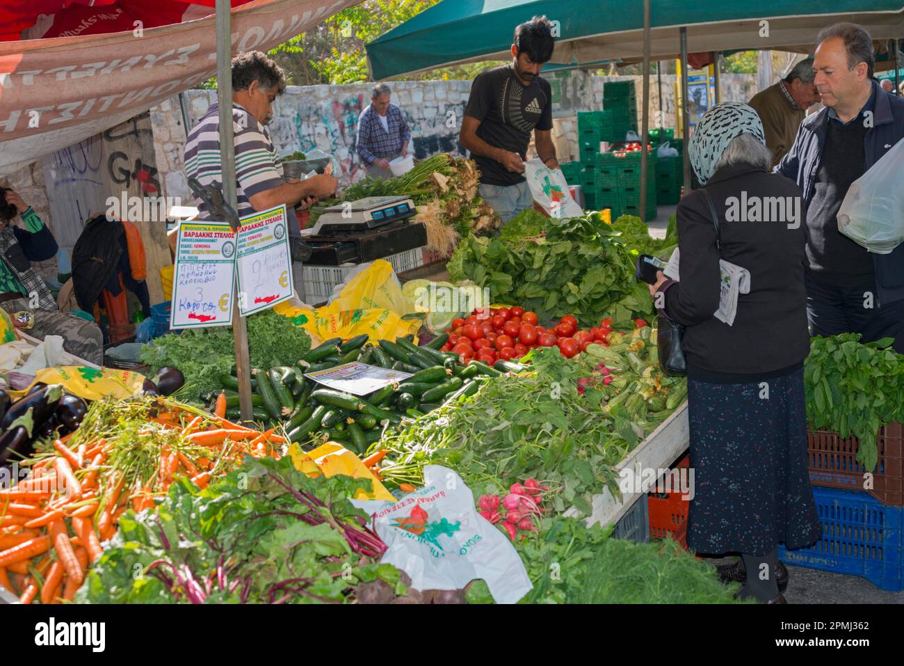 Chania market hi-res stock photography and images - Alamy