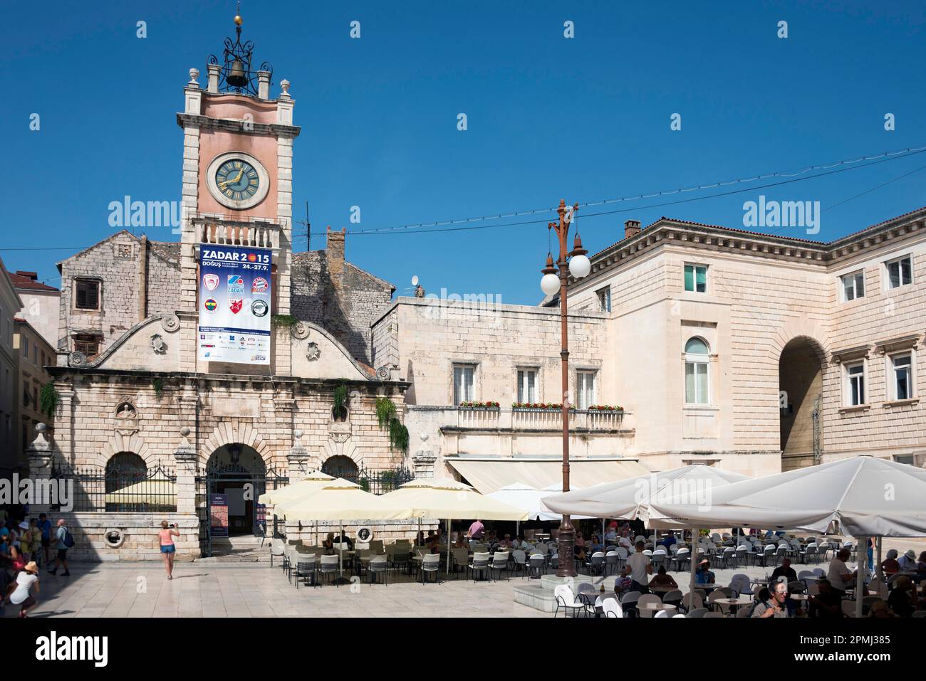 City Guard, Narodni Trg, Zadar, Croatia, People's Square Stock Photo ...